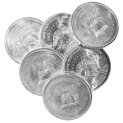 1981 US Assay Office Silver Coin - 1981 Silver Trade Unit